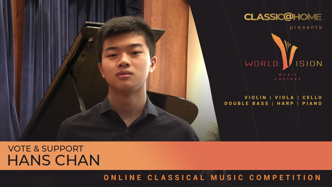 Hans Chan, Piano - Worldvision Contest