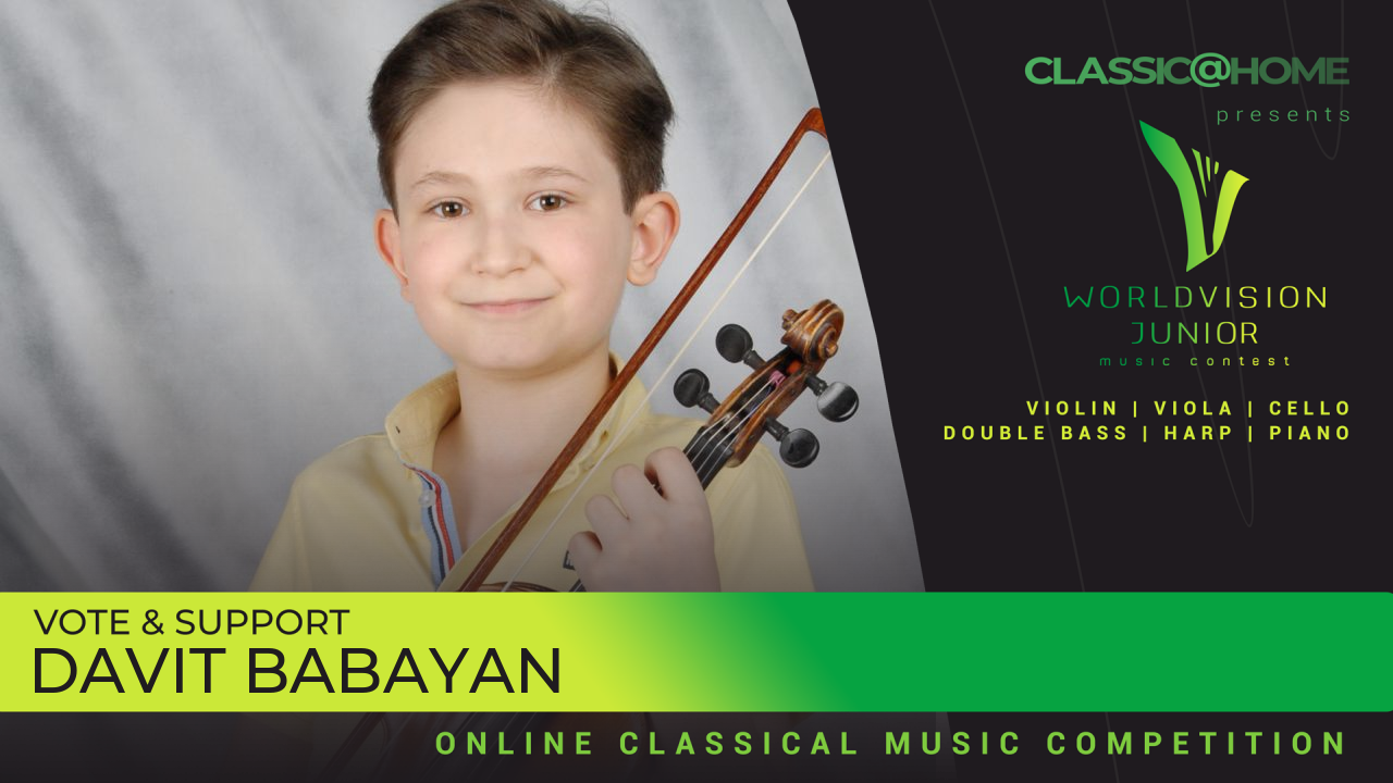 Davit Babayan, Violin - Worldvision Contest