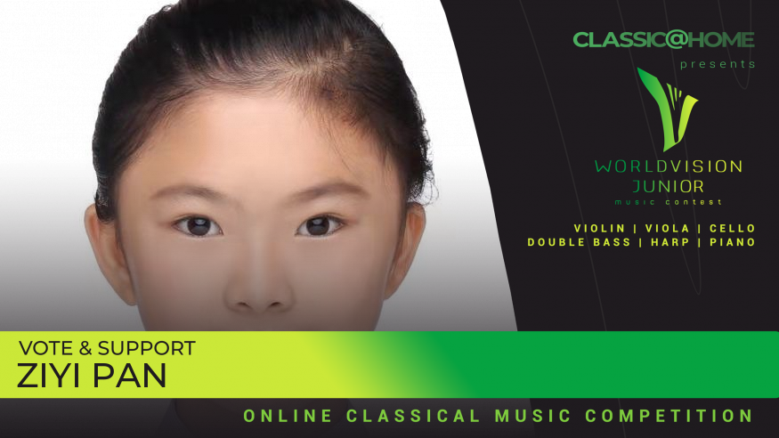 ziyi pan, Violin - Worldvision Contest