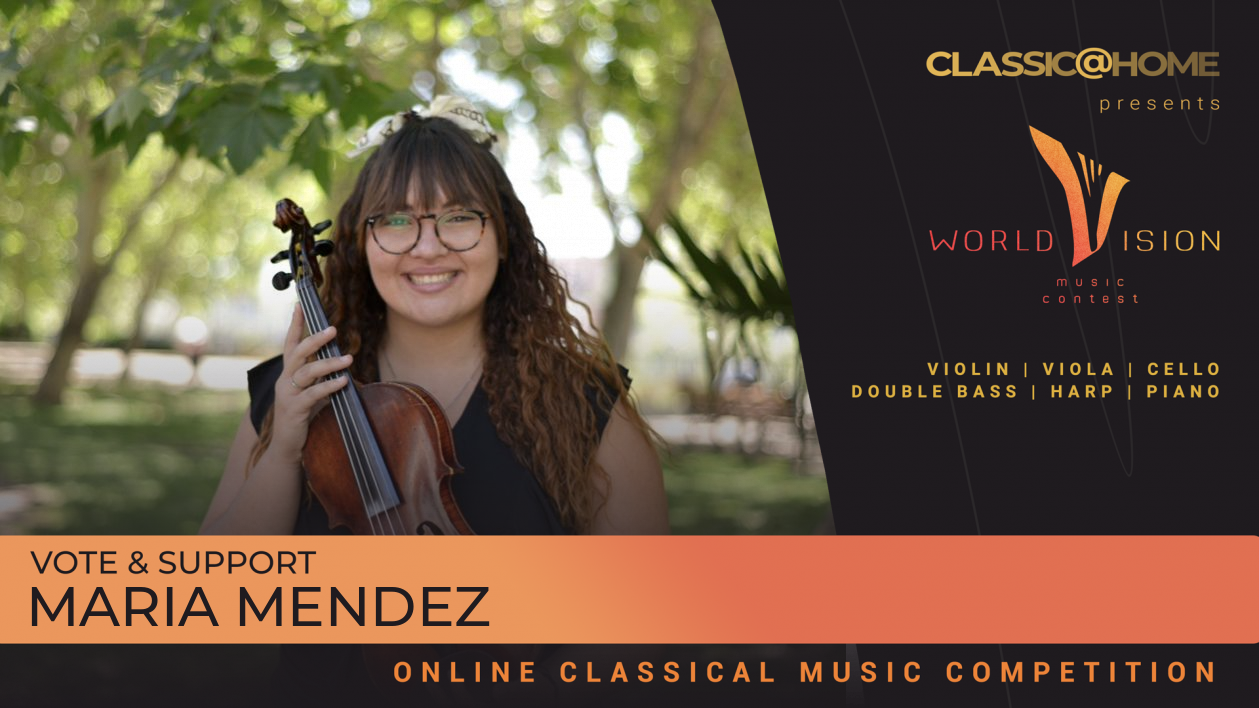 Maria Mendez, Violin - Worldvision Contest