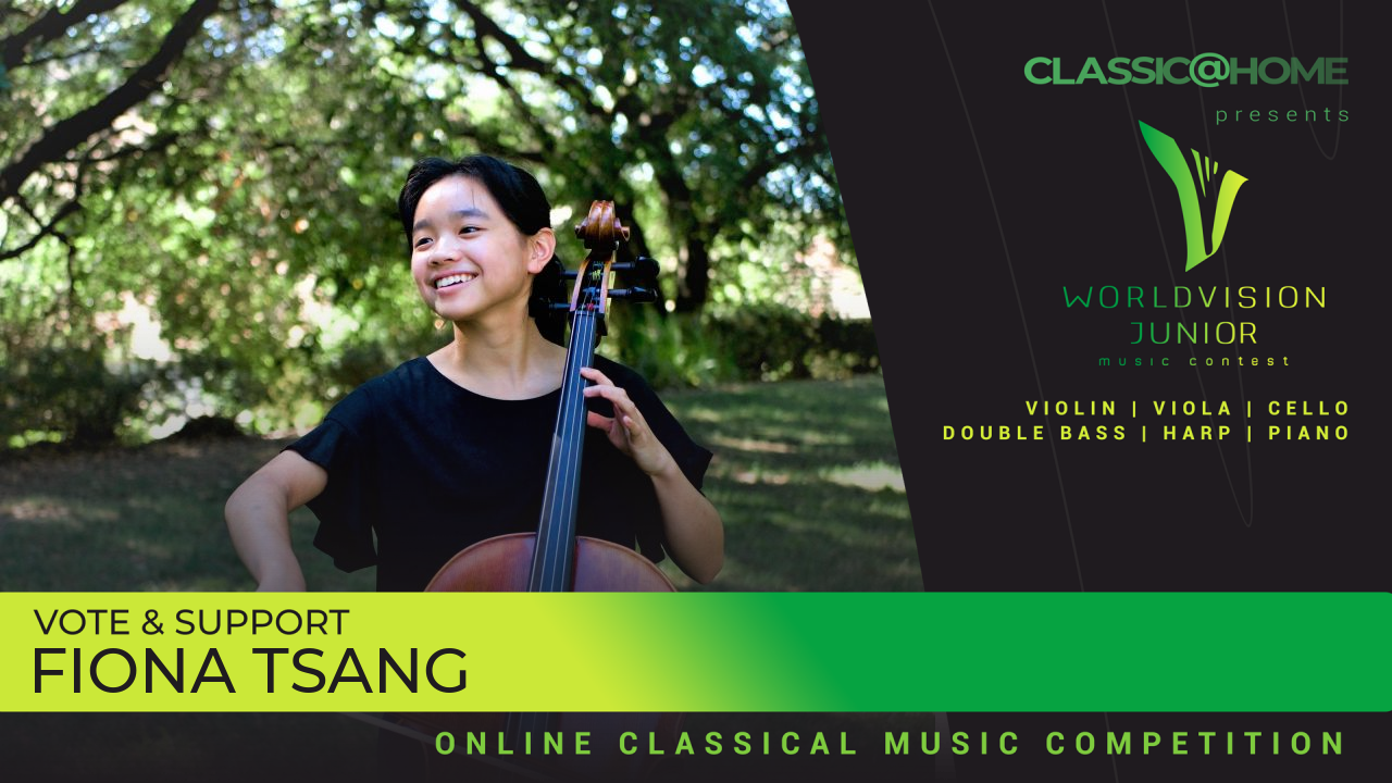 Fiona Tsang, Cello - Worldvision Contest