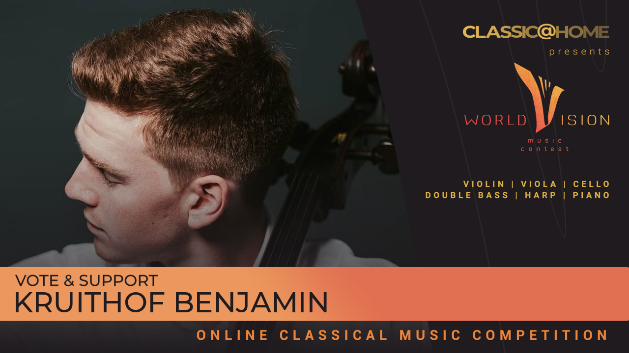 Kruithof Benjamin, Cello - Worldvision Contest