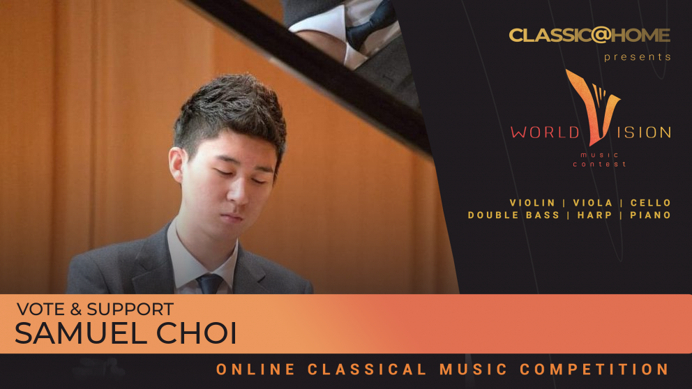 Samuel Choi, Piano - Worldvision Contest