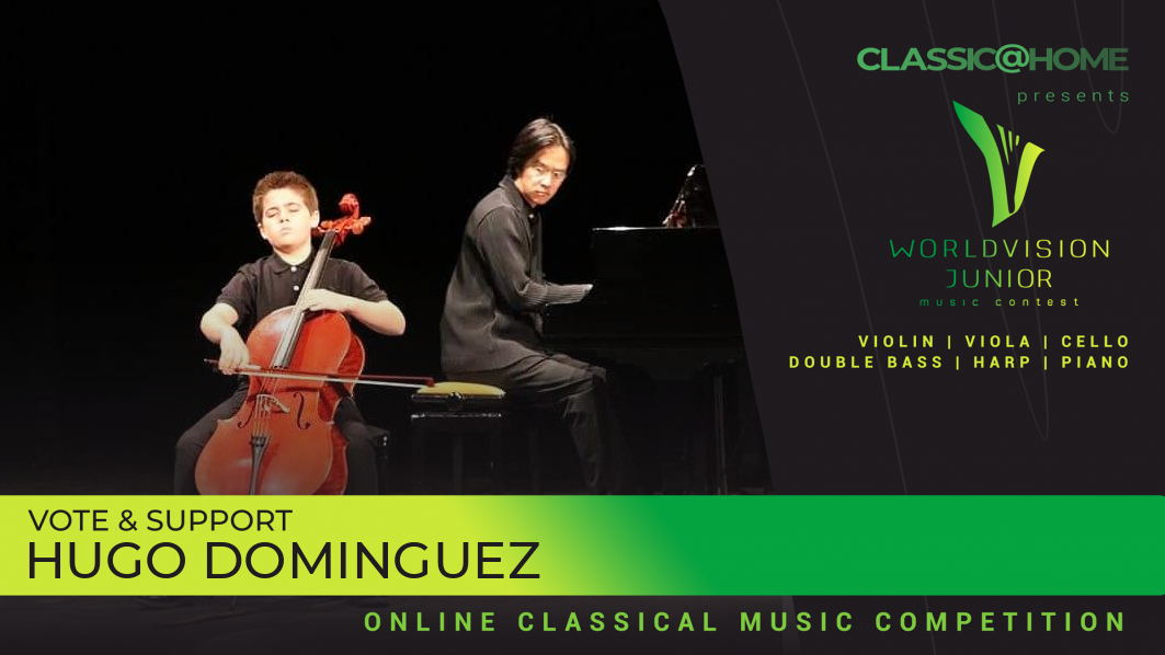 Hugo Dominguez, Cello - Worldvision Contest